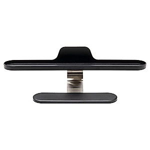 Mind Reader Anchor Collection, Over Keyboard Shelf for Cell Phone, Tablet, Pens and Accessories, Desktop Organizer, 13" L x 2" W x 3.5" H, Black