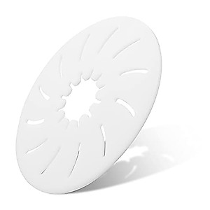 Ximoon 5th Wheel Hitch Lube Plate 16722, Perfect Diameter of 12-Inch