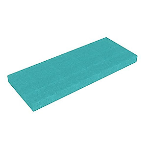 ROFIELTY Bench Cushion 30 inch, Soft Comfortable Bench Cushions for Indoor Furniture, Durable Stain Resistant Outdoor/Indoor Bench Seat Cushion, Window seat Cushions (30x14x2.5, Blue)