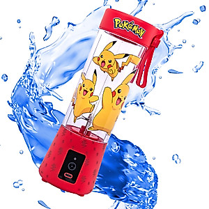Uncanny Brands Pok mon Pokémon USB-Rechargeable Portable Blender