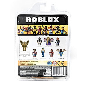 Roblox Gold Collection The Golden Bloxy Award Single Figure Pack with Exclusive Virtual Item Code