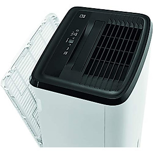 Frigidaire FFAD5033W1 Dehumidifier, High Humidity 50 Pint Capacity with a Easy-to-Clean Washable Filter and Custom Humidity Control for maximized comfort, in White