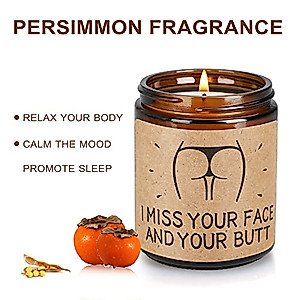 Aromatherapy Candles for Home Scented,Long Lasting Jar Soy Candles for Relaxation, 9oz 50Hour Burn Time,Friendship Gift Set, Mothers Day, Birthday, Graduation, Women Gifts,Tomato