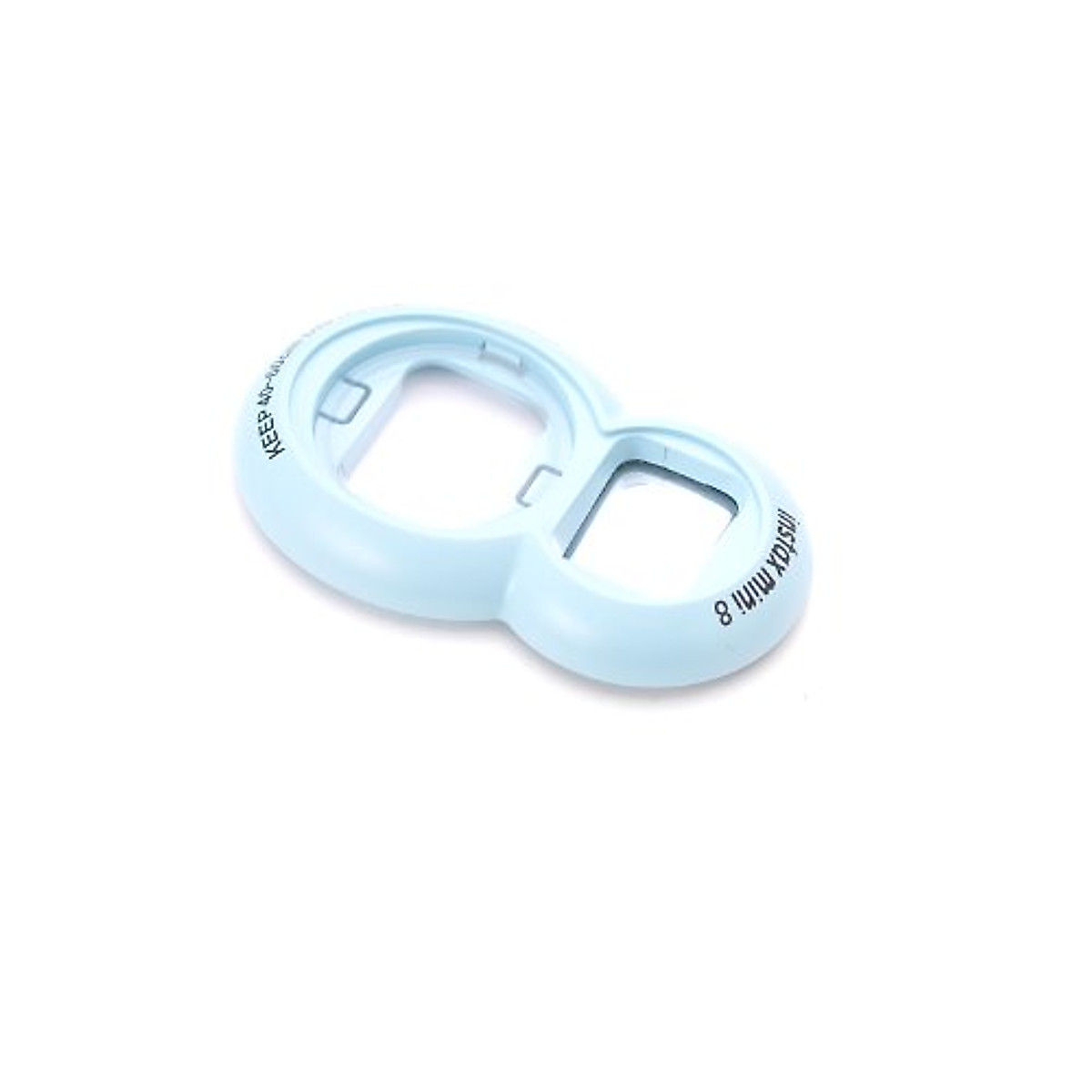 DarkHorse Close-Up Lens for Fujifilm Instax Mini 7S Mini 8 Cameras (Self-Portrait Mirror) - Blue