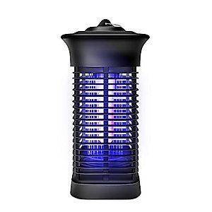 HUNTINGOOD Bug Zapper, Outdoor Mosquito Killer with 3500v Instant Killing Voltage,XP4 Waterproof for Your Patio, Portable Standing or Hanging for Indoor and Outdoor