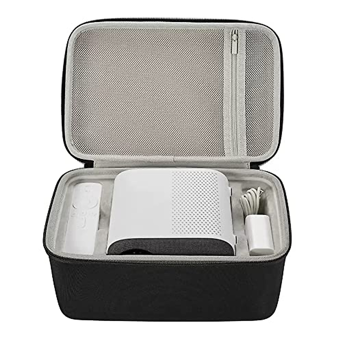 Case for Xiaomi Projector,EVA Hard Shell Travel Carrying Storage Case Bag for Xiaomi mijia Youth Edition 1/2 Generation Portable Projector (Black)