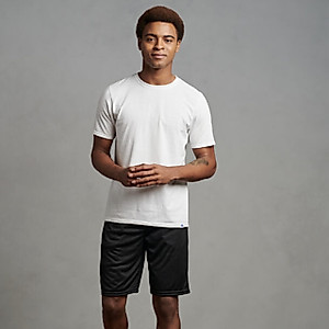 Russell Athletic Men's Dri-Power Performance Short with Pockets Shorts, Black, XL