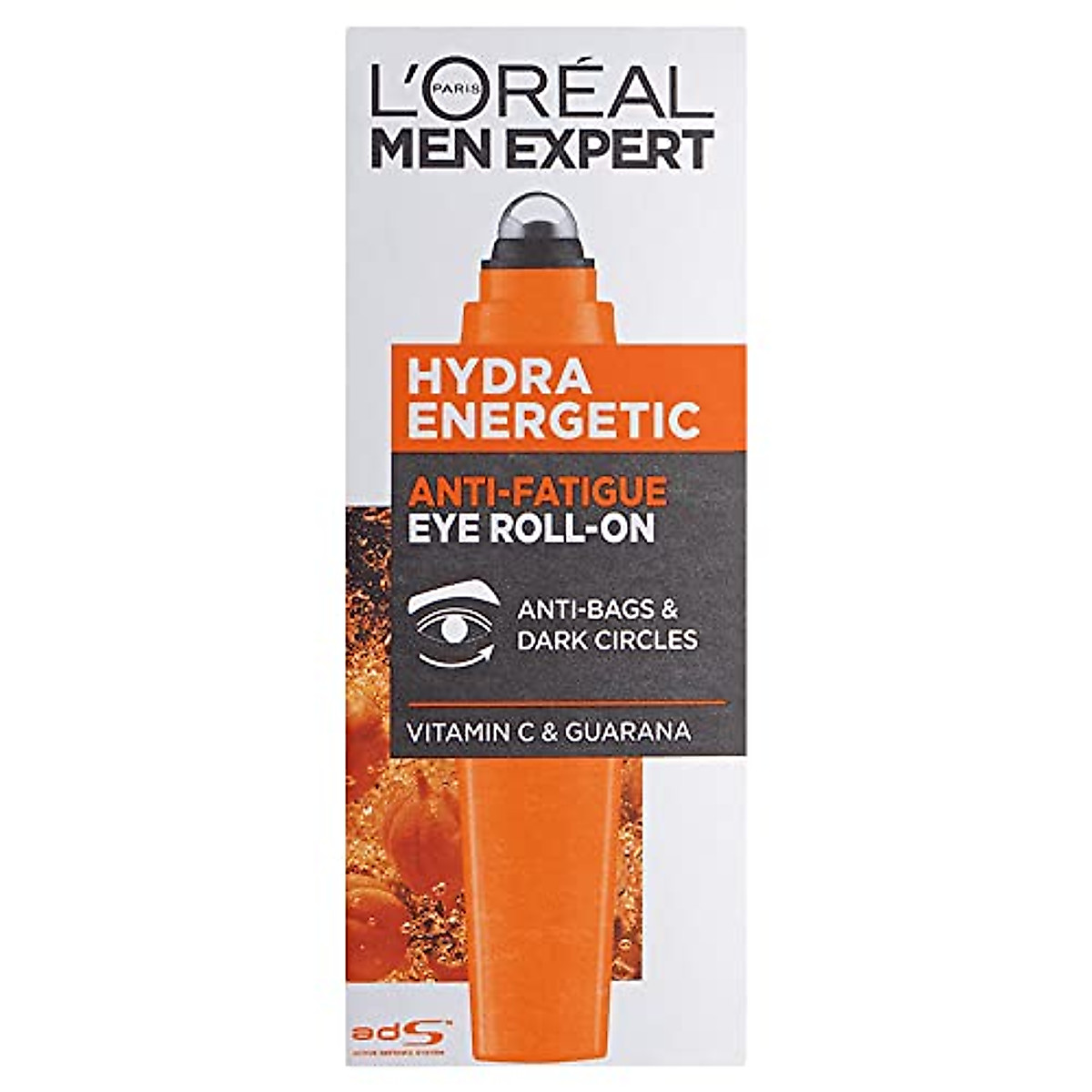 L'Oreal Men Expert Hydra Energetic Eye Roll-On, Multicolor, 10 ml