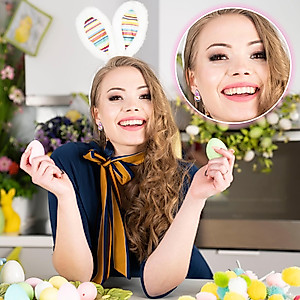 Riceshoot 72 Pairs Holiday Earrings for Women St. Patrick's Day Easter Summer Patriotic Earrings(Ear Studs)