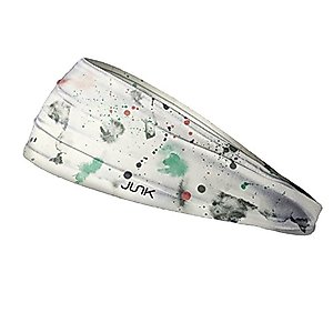 JUNK Brands Dysfunction Big Bang Lite Headband, One Size,White