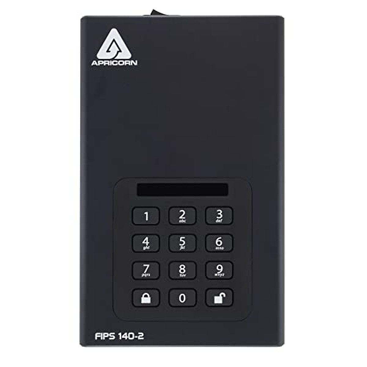 Apricorn 4TB Aegis Desktop Padlock FIPS 140-2 Validated 256-Bit Encrypted Hard Drive (ADT-3PL256F-4000)