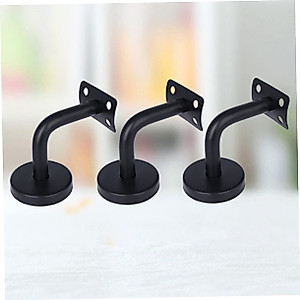 3pcs Handrail Bracket Stair Rail Bracket Bannister Bracket Bannister Support Handrail Support