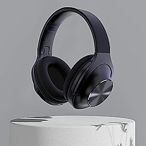 Over-Ear Bluetooth Headphones, Wired and Wireless Dual-Mode, Hi-Res Audio, Deep Bass, Noise Cancelling, Memory Foam Ear Cups, for Computer Game Music Sports Headphones