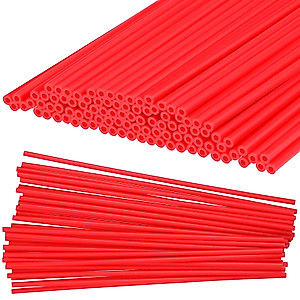 100 Pieces Spray Can Straw Plastic Replacement Spray Can Extension Straw (4.7 Inch)