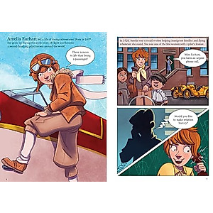 It's Her Story - Amelia Earhart - A Graphic Novel