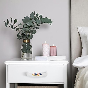 Pull Handle Fence Handle Long Cabinet Handles for Interior, Closet, Drawer, Outdoor, Garage, Angry Dinosaur Seamless Pattern