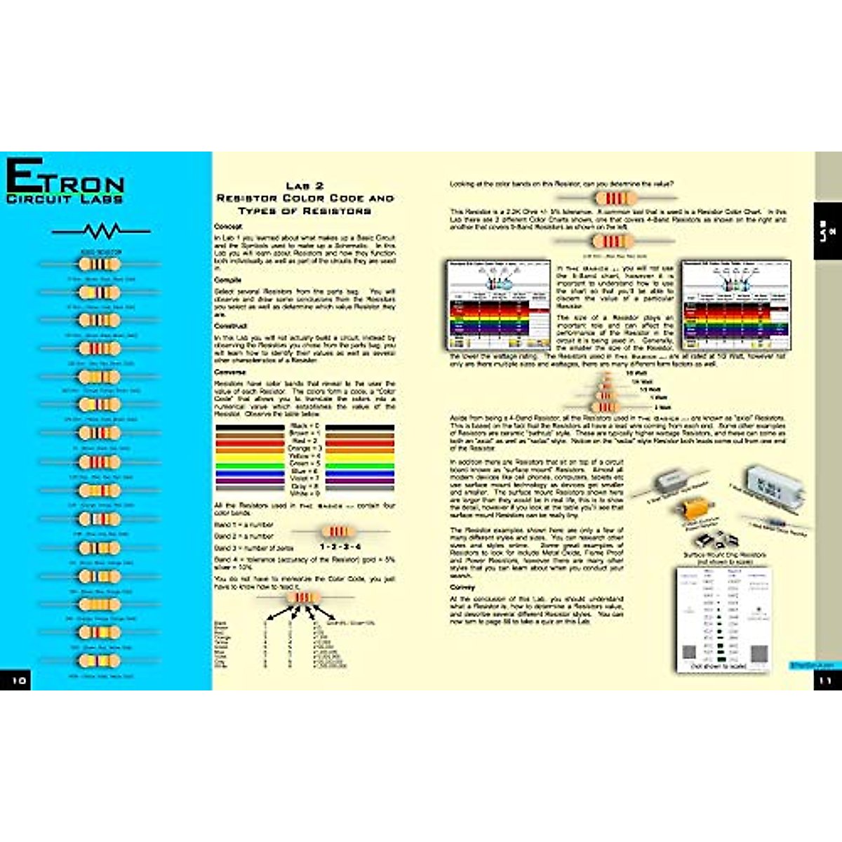 Intro to Electronics Book & Complete Component Kit STEM Compliant 40 Projects