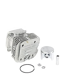 YOOKAI Cylinder Piston Kit for Makita Chainsaw DCS3500 DCS3501 CL350 EA3500F EA3501F MDE350 MDE354 MEA3500M MEA3500MR MEA3500L MEA3500LR PN 195 131 200 194 131 200 194 131 201 195 131 201
