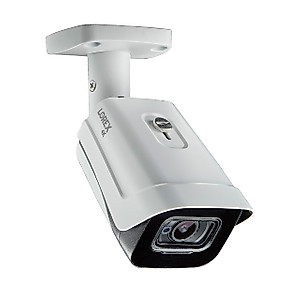 Lorex 4K (8MP) Ultra HD Analog Indoor/Outdoor Metal Security Add-On Camera with Audio & Color Night Vision [Camera ONLY]