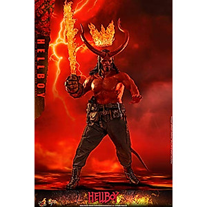 Hot Toys Hellboy 1/6 Sixth Scale Movie Masterpiece Series MMS527 - Hell Boy (2021) Collectible Action Figure