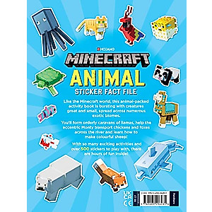 Minecraft Animals Sticker Fact File
