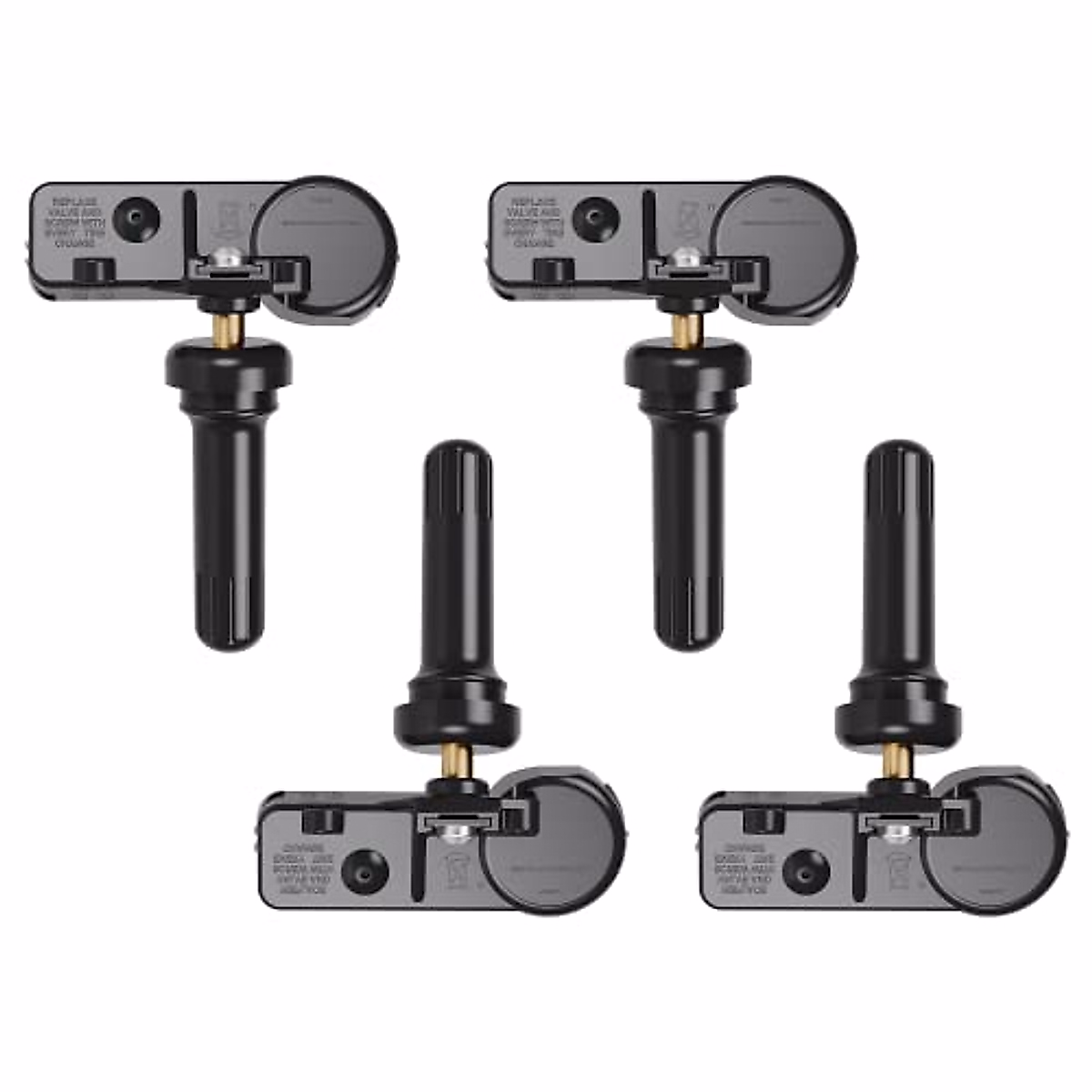 CDWTPS TPMS Sensor,GM 315Mhz Tire Pressure Monitoring Sensor Compatible for Chevy Silverado GMC Cadillac Buick Pontiac Saturn Hummber Saab Replace#13598771 13598772 13586335 13581558 4 Pack