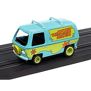 Auto World Silver Screen Machines - Thunderjet/4Gear - R31 Mystery Machine - Scooby Doo HO Scale Slot Car