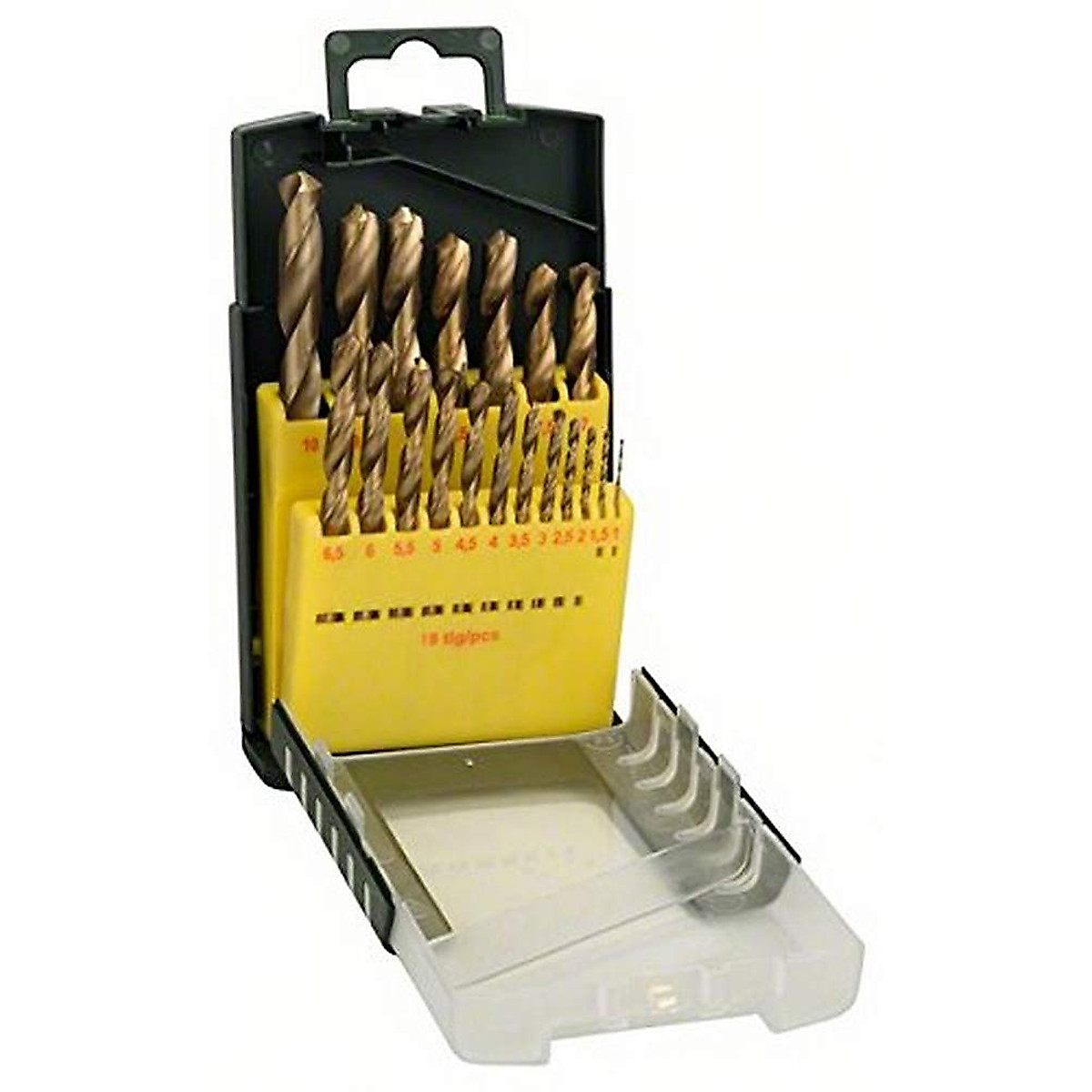 Bosch 2607017152 Metal Drill Bit-Set Hss-Tin 19 Pcs