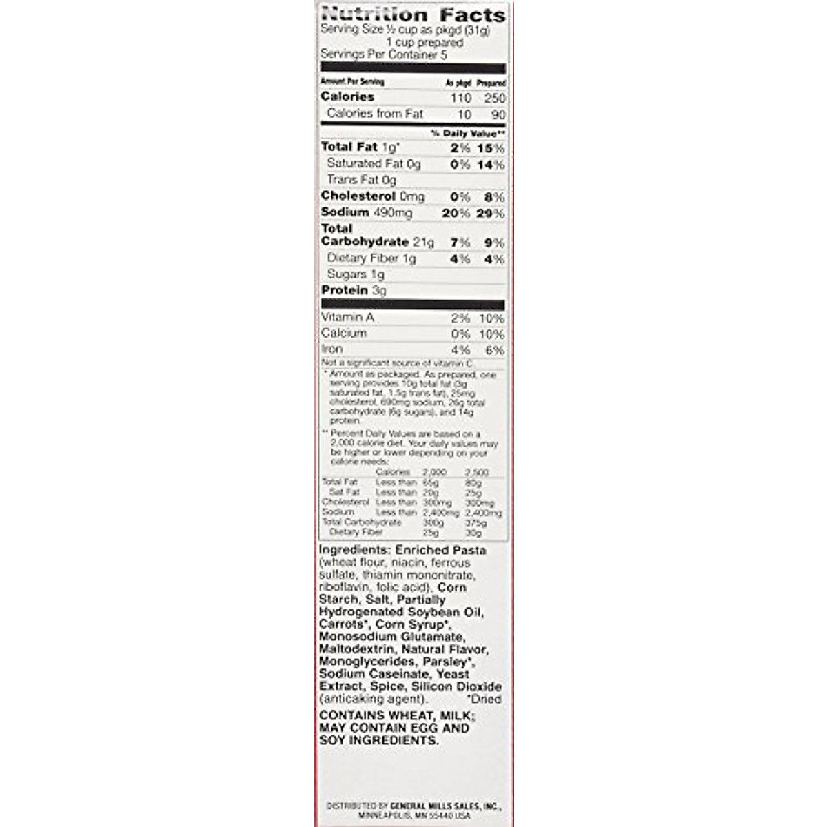 Betty Crocker TUNA CREAMY PASTA Tuna Helper 5.5oz (6 Pack)