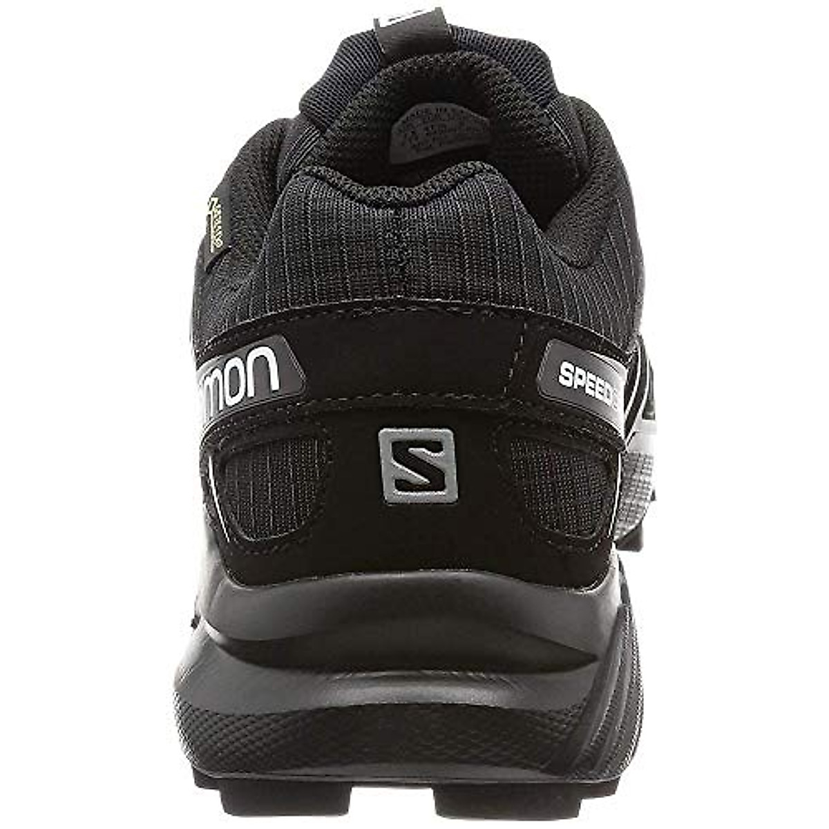 Salomon Men's Speedcross 4 Trail Running, Black/Black/Black Metallic, 12