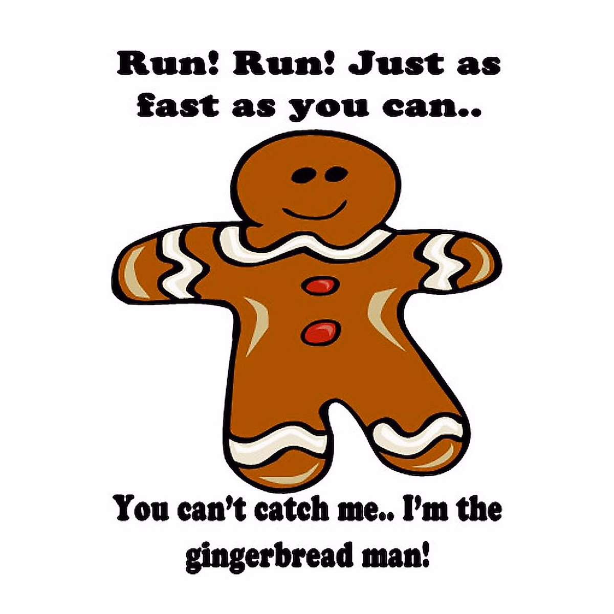 CafePress GINGERBREAD MAN! Mug Ceramic Coffee Mug, Tea Cup 11 oz