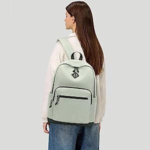 Lohol Classic Backpack for Girls Boys Teens, Lightweight Daypacks for School and Travel (Green)