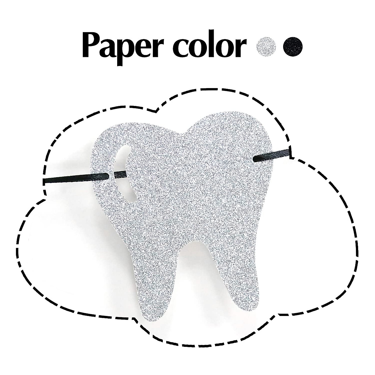 Black Glitter Holy Molar You Did It Banner, Future Dentist/Class of 2025/Congrats Dentist, 2025 Dental School Graduation Party Decorations Supplies