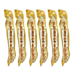 HERBOGANIC Natural Miswak, All Natural Traditional Tooth Brush for Oral Health, Hygiene, Fresh Breath, Light Weight, Vacuum Sealed (Pack of 6)