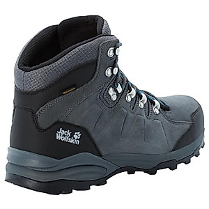 Jack Wolfskin Men's 4049841 Backpacking Boot, Grey/Black, 9