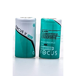 Focus V Spare Batteries for Carta 18350 3.7V 1200MAH