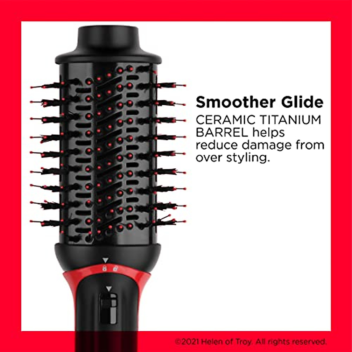 Revlon One Step Volumizer PLUS 2.0 Hair Dryer and Hot Air Brush | Dry and Style (Black)