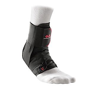 McDavid Ankle Brace w/Cross Straps, Maximum Support, Comfortable Compression & Breathable Design, Injury Recovery