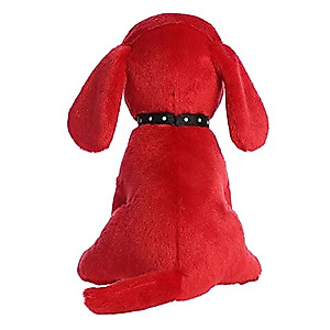Aurora® Playful Clifford® Sitting Clifford Stuffed Animal - Childhood Nostalgia - Lasting Companionship - Red 10 Inches