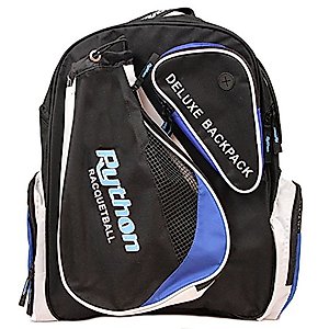 Python Deluxe"Backpack" Racquetball Bag (Black/Blue)