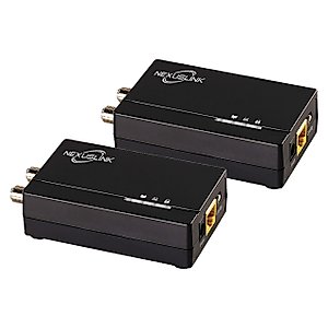Nexuslink G.hn Ethernet Over Dark Coax Adapter | 1.2Gbps | Fast and Secure Network Performance, Online Gaming and Streaming in Hard-to-Reach Locations, 2 Units (GCA-1200-KIT)