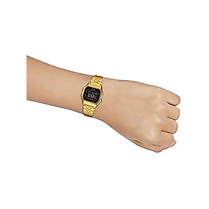 Casio Ladies LA680WGA-1B Gold Metal Quartz Watch