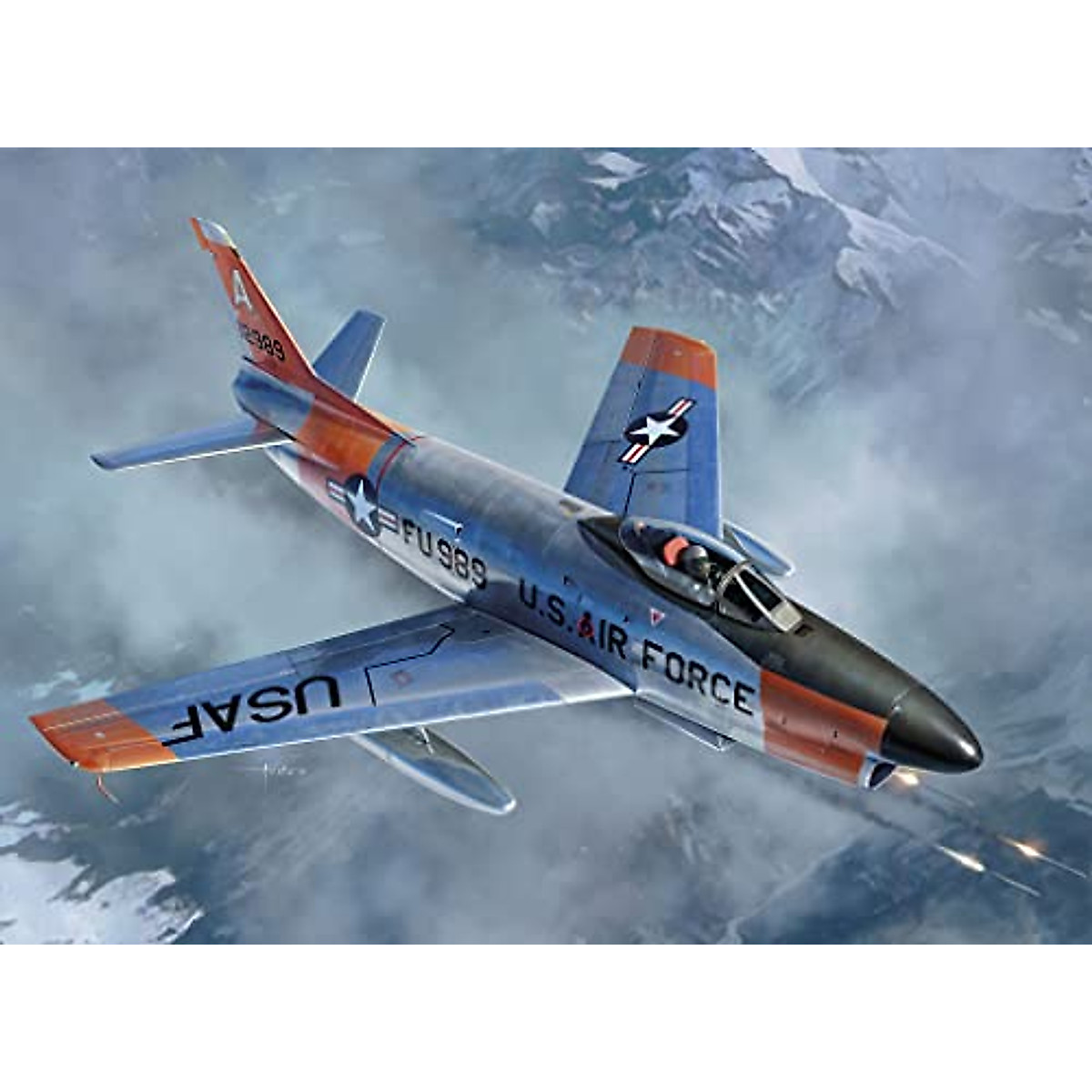 Revell 03832 F-86D Dog Sabre 1:48 Scale Unbuilt/Unpainted Plastic Model Kit