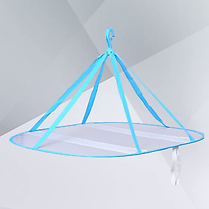 Healifty Hat Rack Clothes Clothes Organizer Hanging Dryer Foldable Sweater Drying Basket Cloth Drying Rack for Sweaters Socks Towels Bras Shoe Rack for entryway Underwear Stuff Clothes Drying Rack