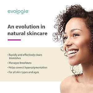 Evologie Intensive Blemish Serum - Hydrating and Lightweight Serum - Face Serum That Manages Breakouts and Reduce Pimple Marks - Safe on Sensitive Skin - Ideal For Teens, Men & Women, 0.5 oz