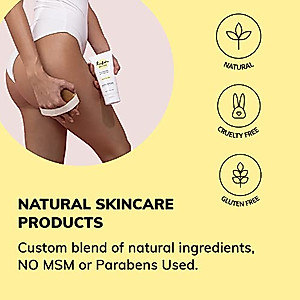 Life’s Butter Anti-Cellulite Cream with Coenzyme Q10, L-Carnitine and Coconut Oil | Skin Smoothening Natural Product | Skin Firming Lotion Cellulite Remover Treatment | 6 fl oz