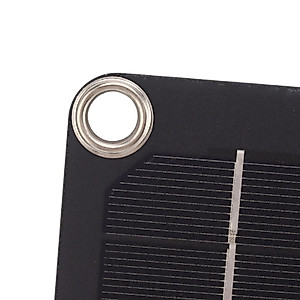 Portable Solar Panels, Solar Panel Monocrystalline Silicon Safe 10A High Efficiency Multi Functional with Controller for Outdoor