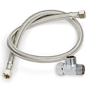 Bio Bidet ELITE 3 Bidet attachment, 17 1/4x8, White