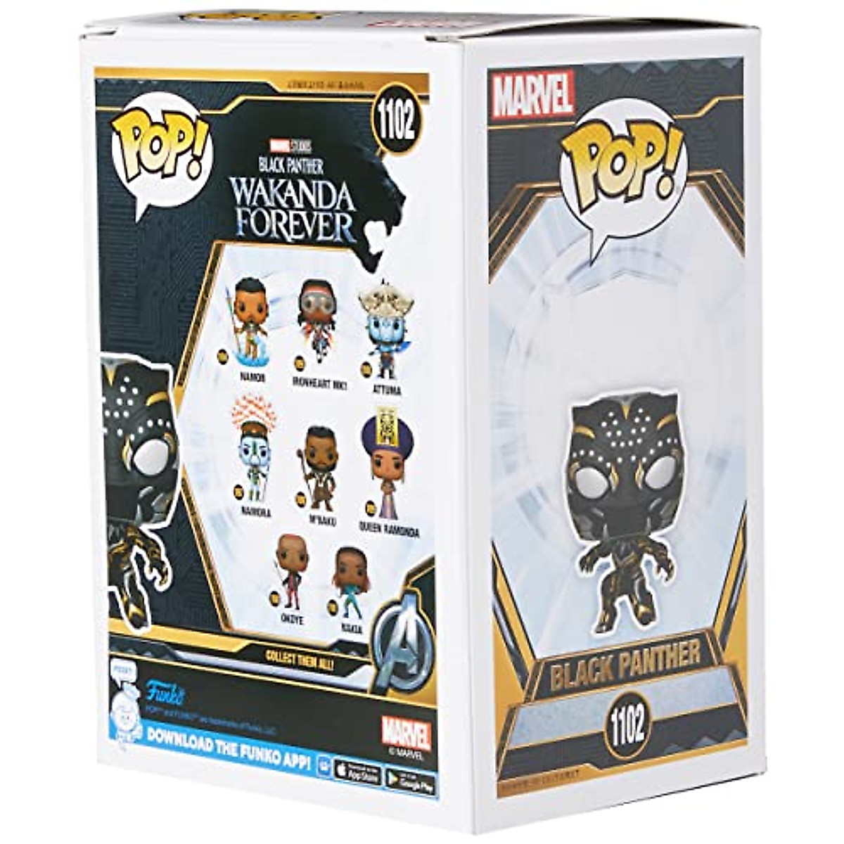 Funko Pop! Marvel: Black Panther - Wakanda Forever, Black Panther