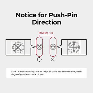 Zalman SF140 RGB Computer Fan, 140mm High Performance Cooling Fan for Gaming PC with Biomimetics, 140mm